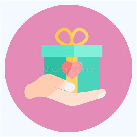 Icon Holding T Suitable For Hand Actions Symbol Flat Style Simple Design Editable Design