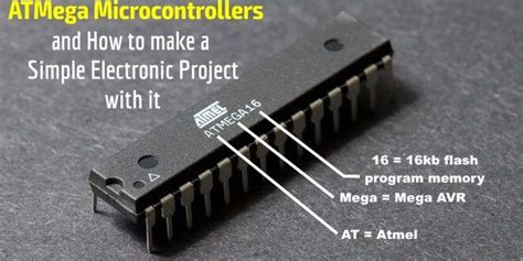 What Is Atmega Microcontrollers And How To Make A Simple Project With It