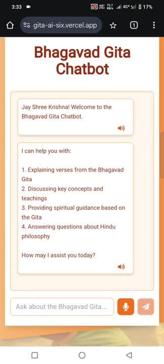 Ajay Nagotha On Linkedin Bhagavadgitachatbot Goingviral Aiforgood Spirituality Ancientwisdom