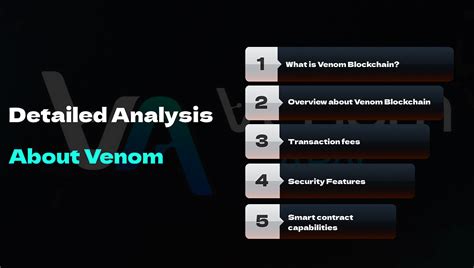 Detailed Analysis About Venom Blockchain By Venom Apac Oct 2023