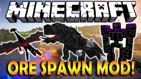 Orespawn Mod [1 12 2] [1 7 10] [1 6 4] Моды для Майнкрафт Minecraft Inside