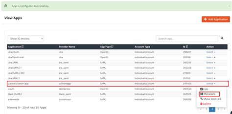 Laravel Saml Single Sign On Sso Using Miniorange As Idp