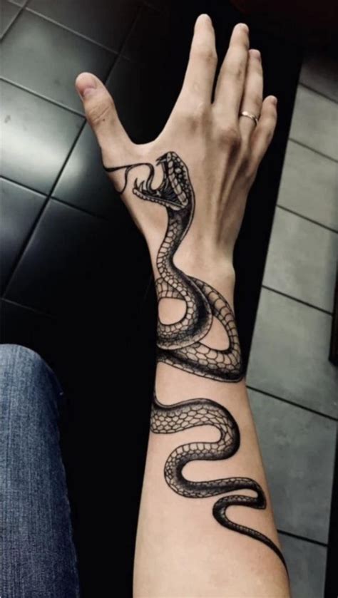 Captivating Snake Tattoos For Men And Women Designs Fine Line Ideas