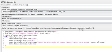 JMeter - How to verify that particular elements of response json are ...