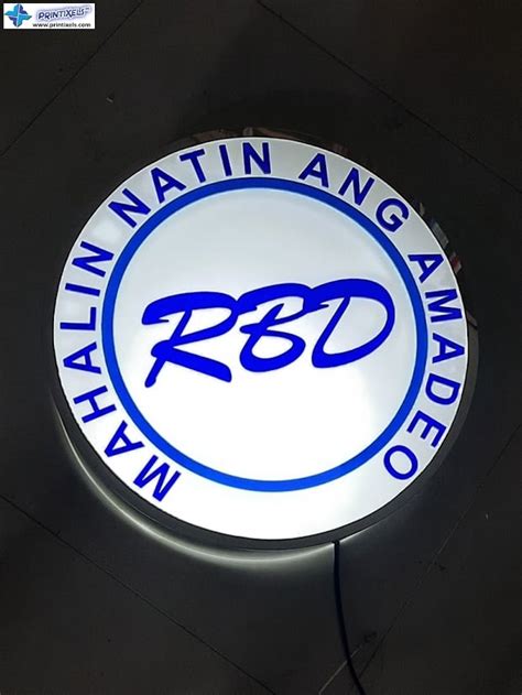 Lighted Acrylic Signages Fabrication Installation Printixels Philippines