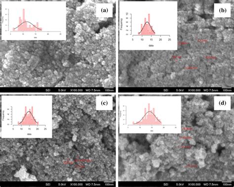 Sem Images And Size Distribution Of A Pure Tio2 And Tio2 Silanized