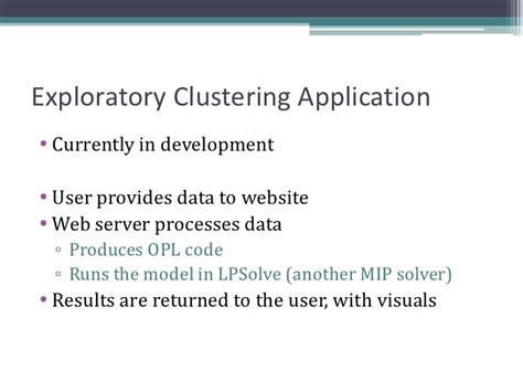 ip clustering as exploratory data analysis