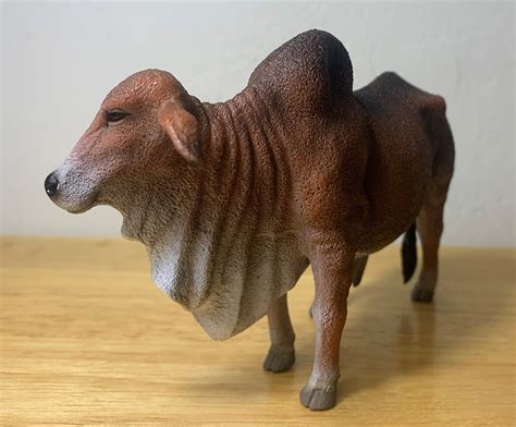 Brahman Cattle Bull Farm Time By Collecta Animal Toy Blog