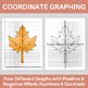 Fall Leaf Coordinate Graphing Mystery Picture Autumn Math Activity