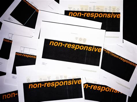 Unreadable Files Wrongful Redactions Outright Refusal The Maddening