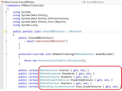 Dotnet Basic Advance Tutorial Ef Basic 17dbset Class