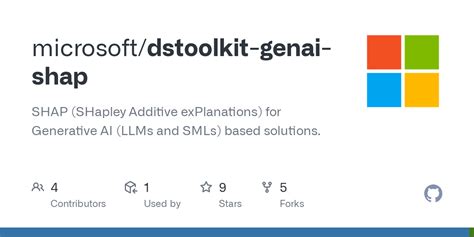 GitHub Microsoft Dstoolkit Genai Shap SHAP SHapley Additive ExPlanations For Generative AI