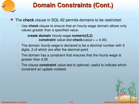 Ppt Database Integrity Enforcement And Referential Constraints