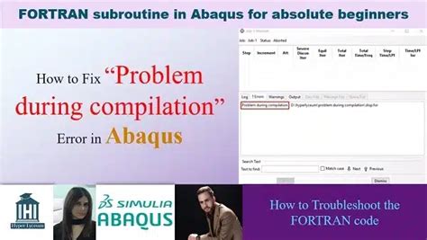 Fix Abaqus Subroutine Error During Compilation Ed Fix Abaqus Subroutine Error During Compilation Ed