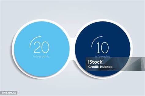 2 요소 구성표 다이어그램 두 개의 연결된 원 인포그래픽 템플릿 0명에 대한 스톡 벡터 아트 및 기타 이미지 0명 3차원 형태 그래프 Istock