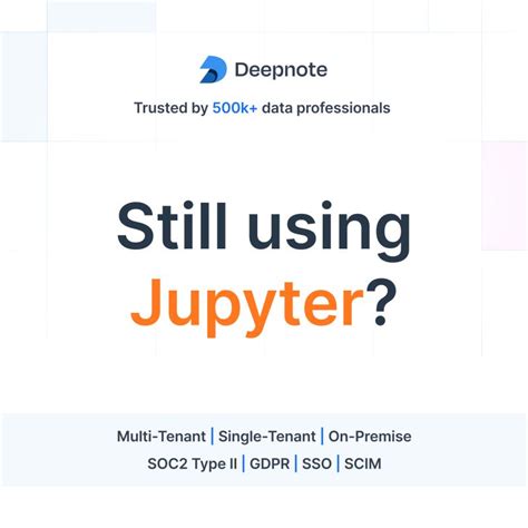 Deepnote For Enterprises Security Scale And Control For Data Teams