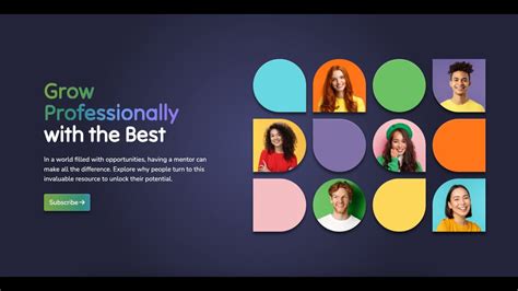 Responsive Landing Page With Scrollreveal Html Css Youtube