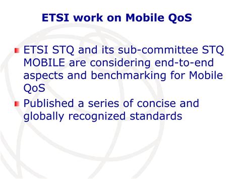 ppt mobile qos framework counters kpi kqi powerpoint presentation