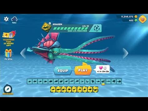 Hungry Shark Evolution Gameplay video #KRAKEN - YouTube
