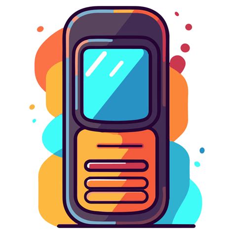 Cute Handphone Icon Png