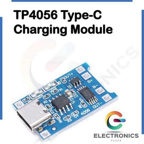 Tp 4056 Charging Module 18650 Lithium Battery Charger Type C With Tp 4056 Charging Module 18650 Lithium Battery Charger Type C With