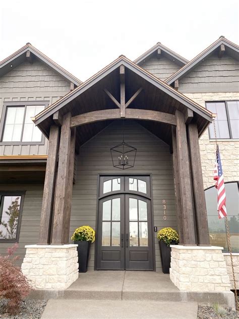 Sherwin Williams Urbane Bronze Exterior Paint Color