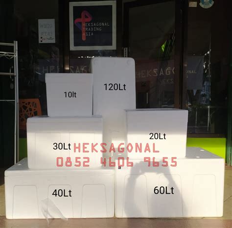Styrofoam Box Garuda Balikpapan 0852 4606 9655 Heksagonal