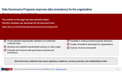 Data Governance Strategy Ppt Slide Deck