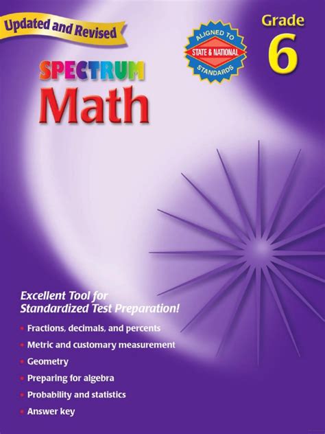 Spectrum Math Grade 6 Pdf