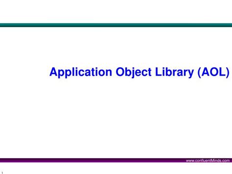 Ppt Application Object Library Aol Powerpoint Presentation Free Download Id813538