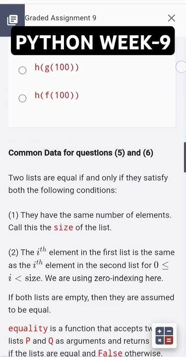 python week 9 graded assignment iitmadras iitm python youtube