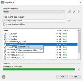 How To Run The Same Macro On Multiple Excel Workbooks User Guide XLTools