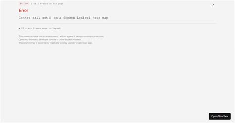 can t import lists with indentation codesandbox