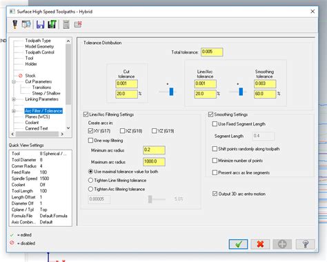 Toolpath Smoothing Industrial Forum