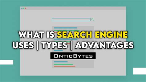 What Is Search Engine And What Is Uses Onticbytess Blogspot
