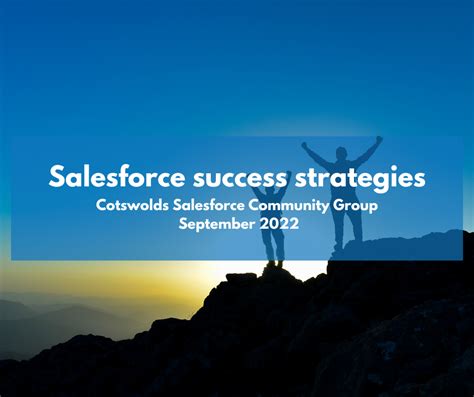 Cotswolds Salesforce Community Salesforce Success Strategies Coacto