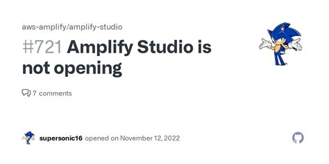 Amplify Studio Is Not Opening Issue Aws Amplify Amplify Studio GitHub