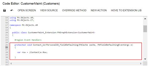 To Add An Event Handler