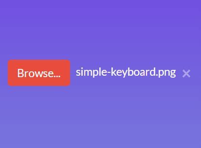 Customizable File Input Button With JQuery Fileinput Js Free JQuery Plugins