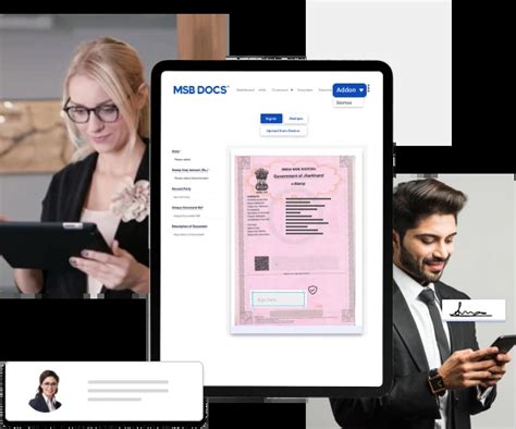 Stamp Paper Feature MSB Smart Document Solutions