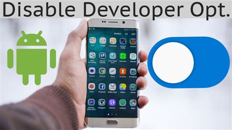 how to disable developer options on android mobile youtube