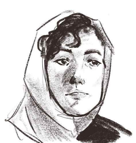 Иллюстрация В платке