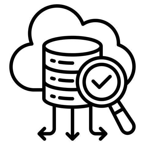 Advanced Analytics Icon Line Vector Illustration 35193455 Vector Art At