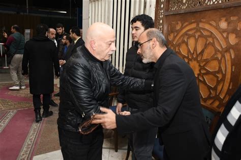 مصطفى كامل وأشرف زكي ومجموعة من الفنانين في عزاء عادل أنور ألبوم في