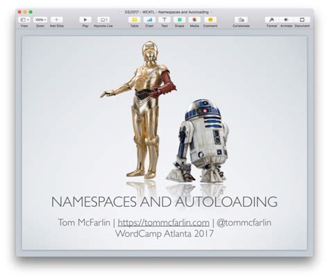 namespaces and autoloading in wordpress tom mcfarlin