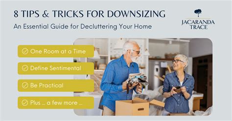 Downsizing—tips To Declutter And Simplify Jacaranda Trace