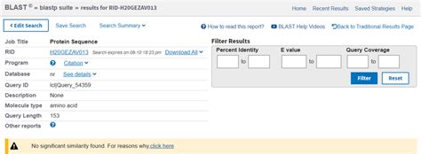 blastp result of the multi epitope vaccine construct download
