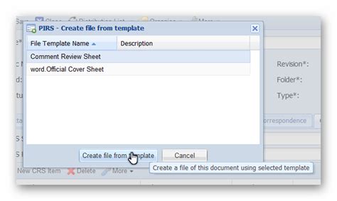 Comment Review Sheet Crs