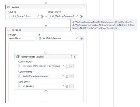 Remove Column If Row Value Is Empty Something Else Uipath Community Forum