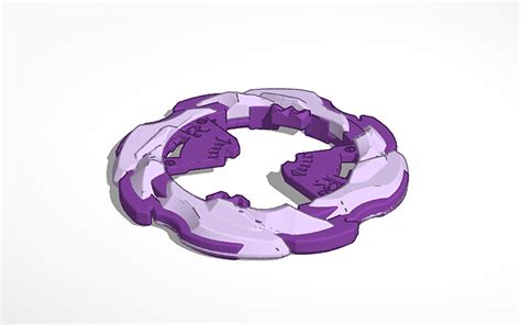 3d Design Superking Beyblade Layer Zyklon Wyvern Tinkercad